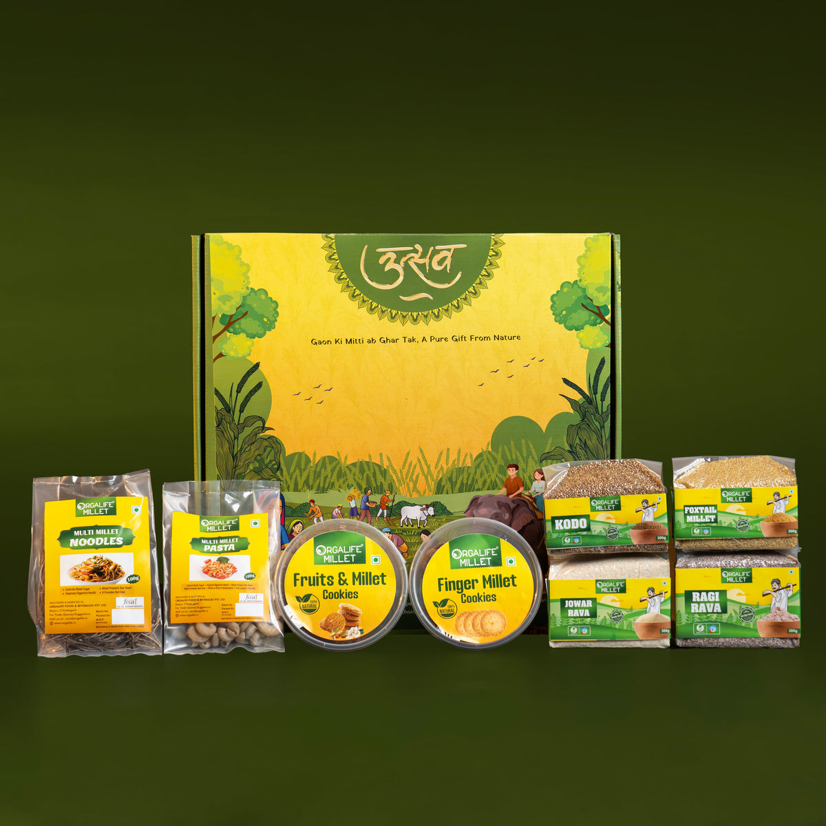 Utsav - Natural Millet Hamper – Orgalife
